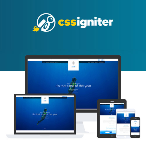 CSS Igniter Sun Resort WordPress Theme - WP Starter Pack