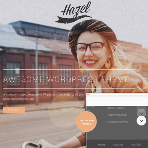 Hazel – Multi-Concept Creative WordPress Theme - WP Starter Pack