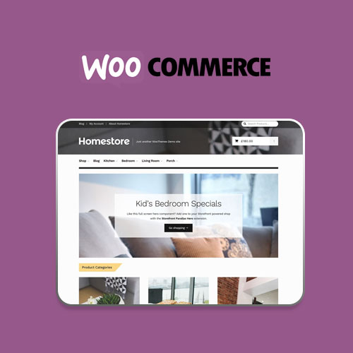 Homestore Storefront WooCommerce Theme - WP Starter Pack