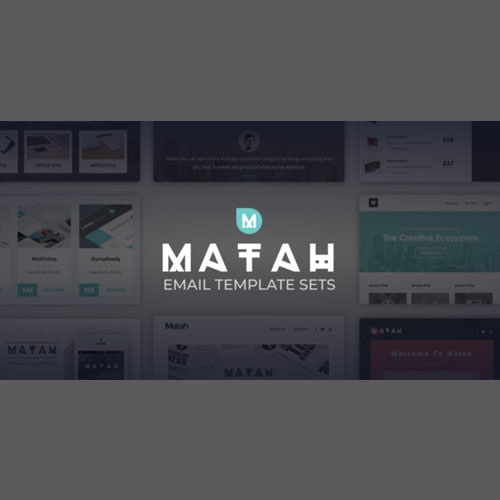 Matah | Responsive Email Set - WP Starter Pack
