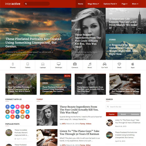 MyThemeShop Interactive WordPress Theme - WP Starter Pack