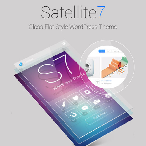 Satellite7 – Retina Multi-Purpose WordPress Theme - WP Starter Pack