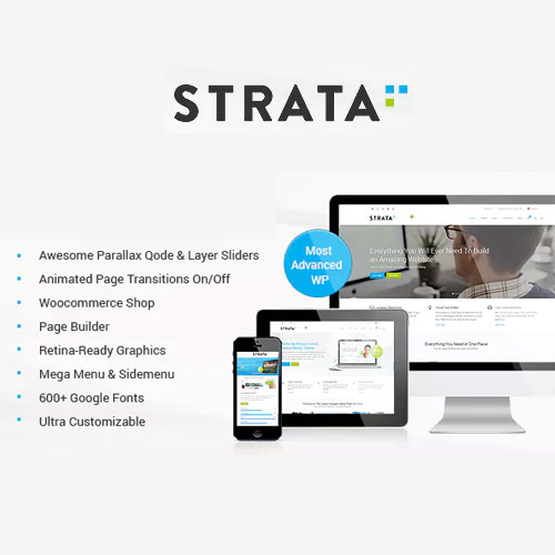 Strata – Professional Multi-Purpose Theme - WP Starter Pack