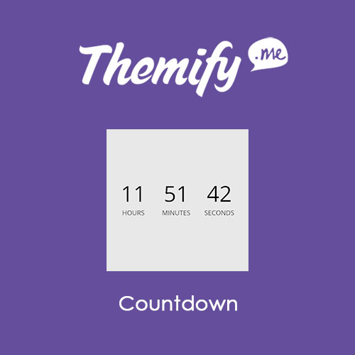 Themify Builder Countdown - WP Starter Pack