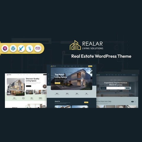 Realar – Real Estate WordPress Theme - WP Starter Pack