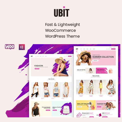 Ubit – Fashion Store WooCommerce Theme - WP Starter Pack