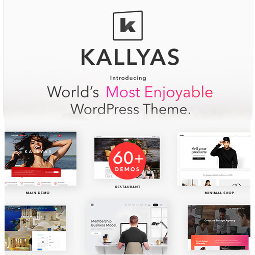 KALLYAS – Creative eCommerce Multi-Purpose WordPress Theme - WP Starter Pack