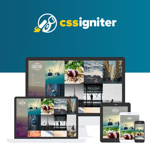 CSS Igniter Coastline WordPress Theme - WP Starter Pack