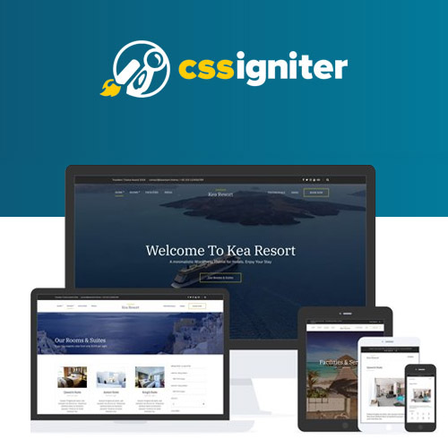 CSS Igniter Kea WordPress Theme - WP Starter Pack