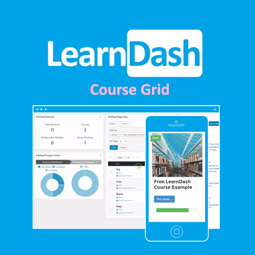 LearnDash LMS Course Grid Addon - WP Starter Pack