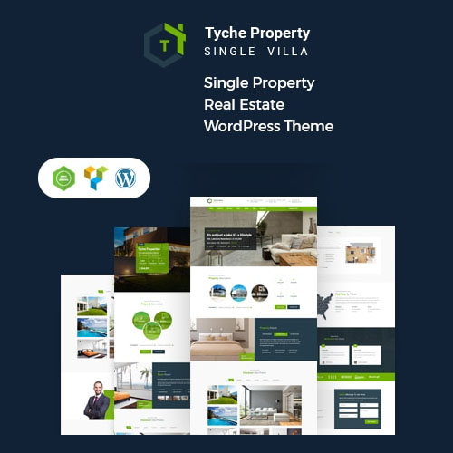 Tyche Properties- Single Property Real Estate WordPress Theme - WP Starter Pack