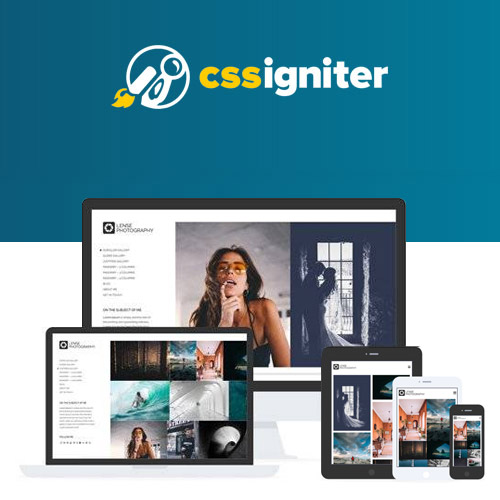 CSS Igniter Lense WordPress Theme - WP Starter Pack