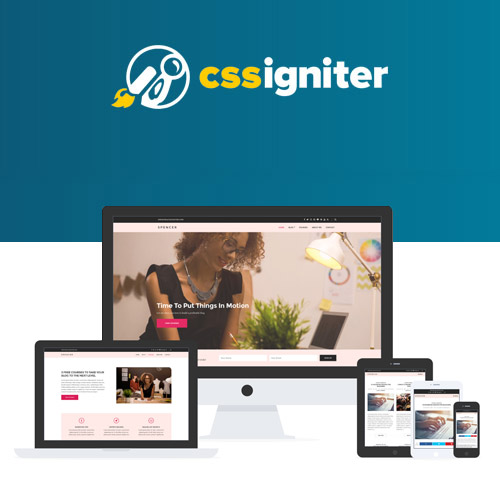 CSS Igniter Spencer WordPress Theme - WP Starter Pack