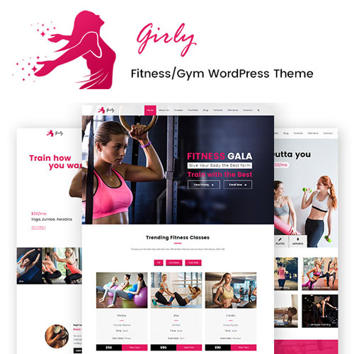 Gym Fitness WordPress Theme - WP Starter Pack