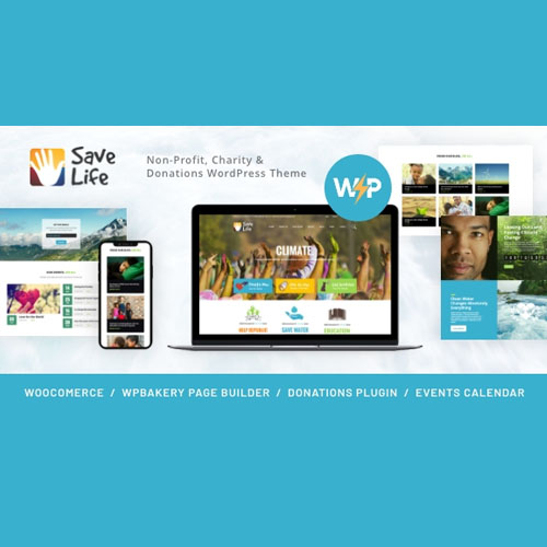 Save Life | Non-Profit, Charity & Donations WordPress Theme - WP Starter Pack